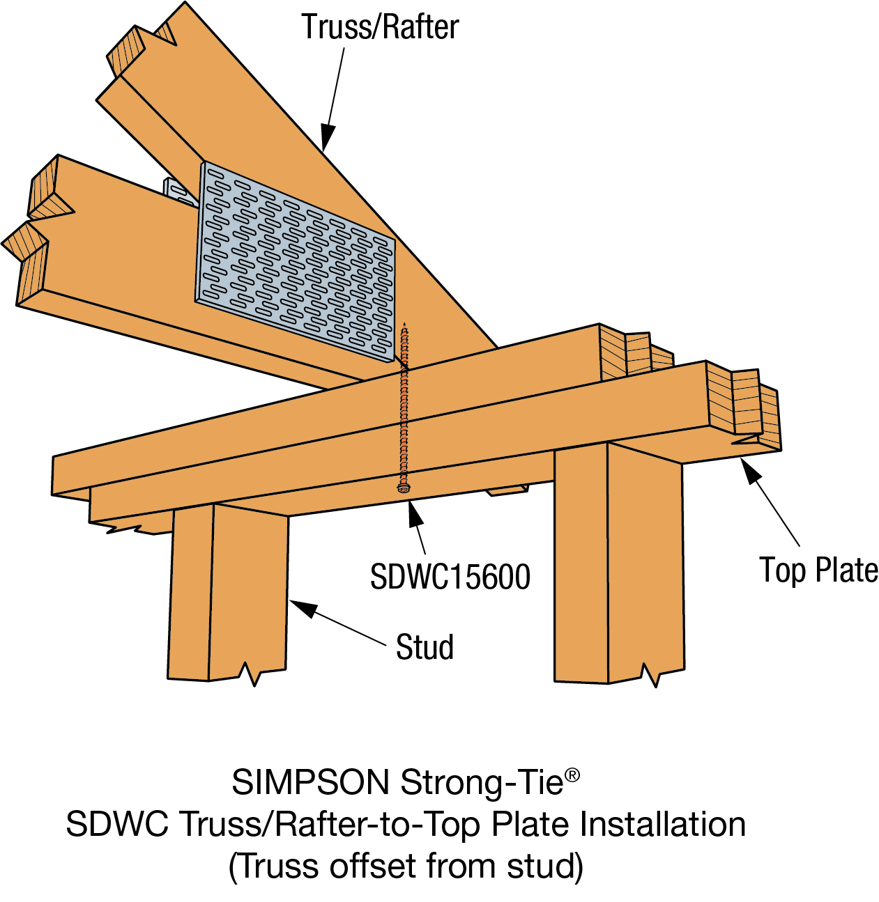 SDWC Truss Screw | Strong-Tie | Together we're helping build safer ...