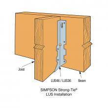 LUS Double Shear Joist Hanger | Strong-Tie | Together we're helping ...